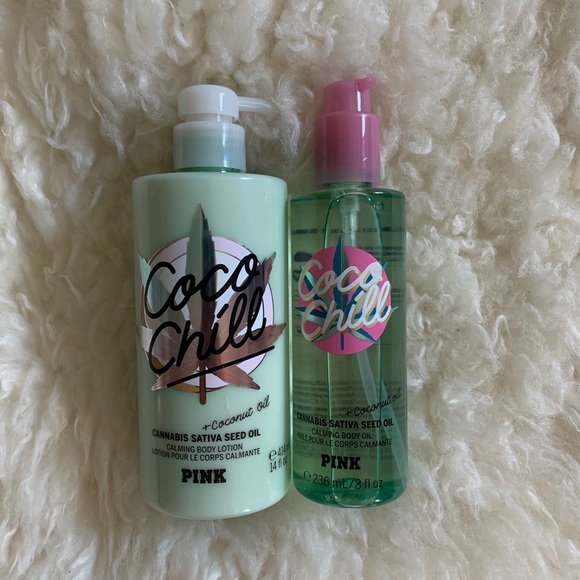PINK Victoria's Secret | Bath & Body | New Vs Pink Coco Chill Body Care ...